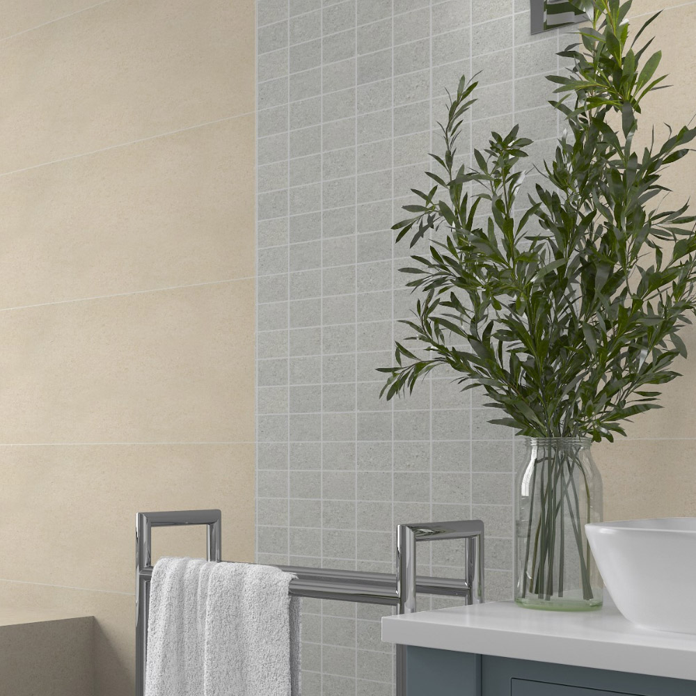 Klinker Techstone Beige Mat 30x60 cm | Hill Ceramic®