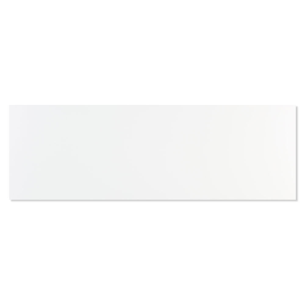 Vægflise Bianchi Hvid Mat 33x100 cm | Hill Ceramic®