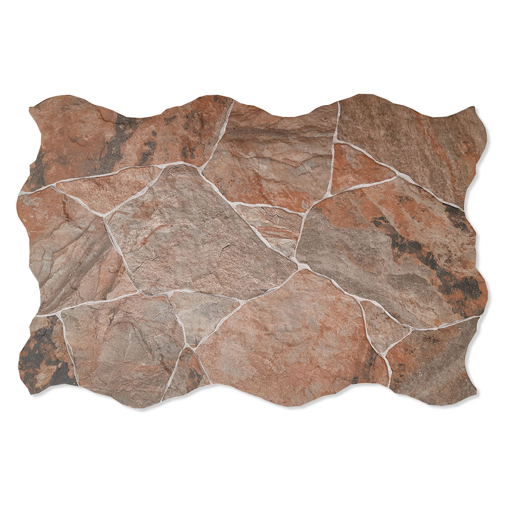 Klinker Esla Flagstone Bronze Mat-Relief 44x66 cm | Hill Ceramic®