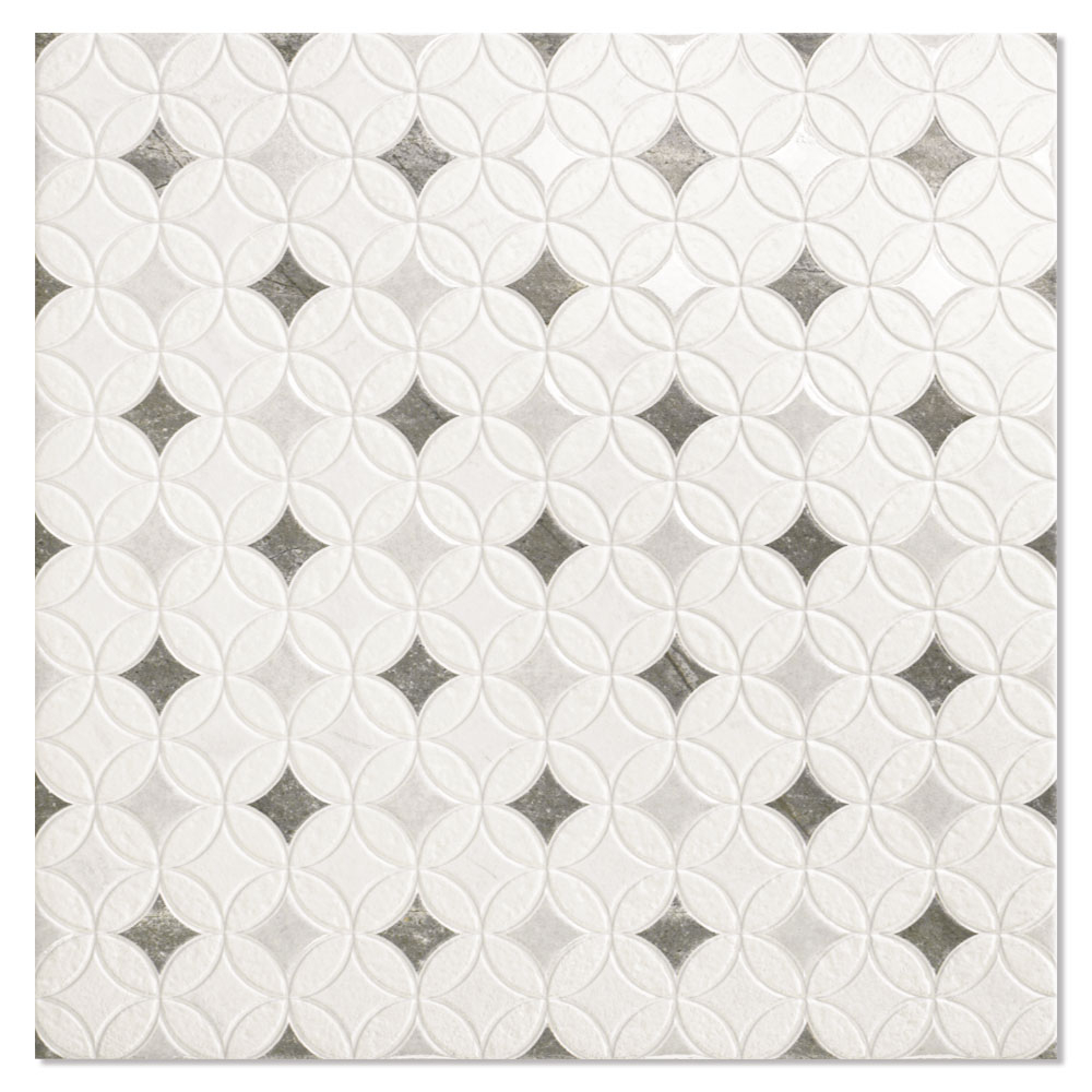 Klinker Orly Lysegrå Mat 44x44 cm | Hill Ceramic®