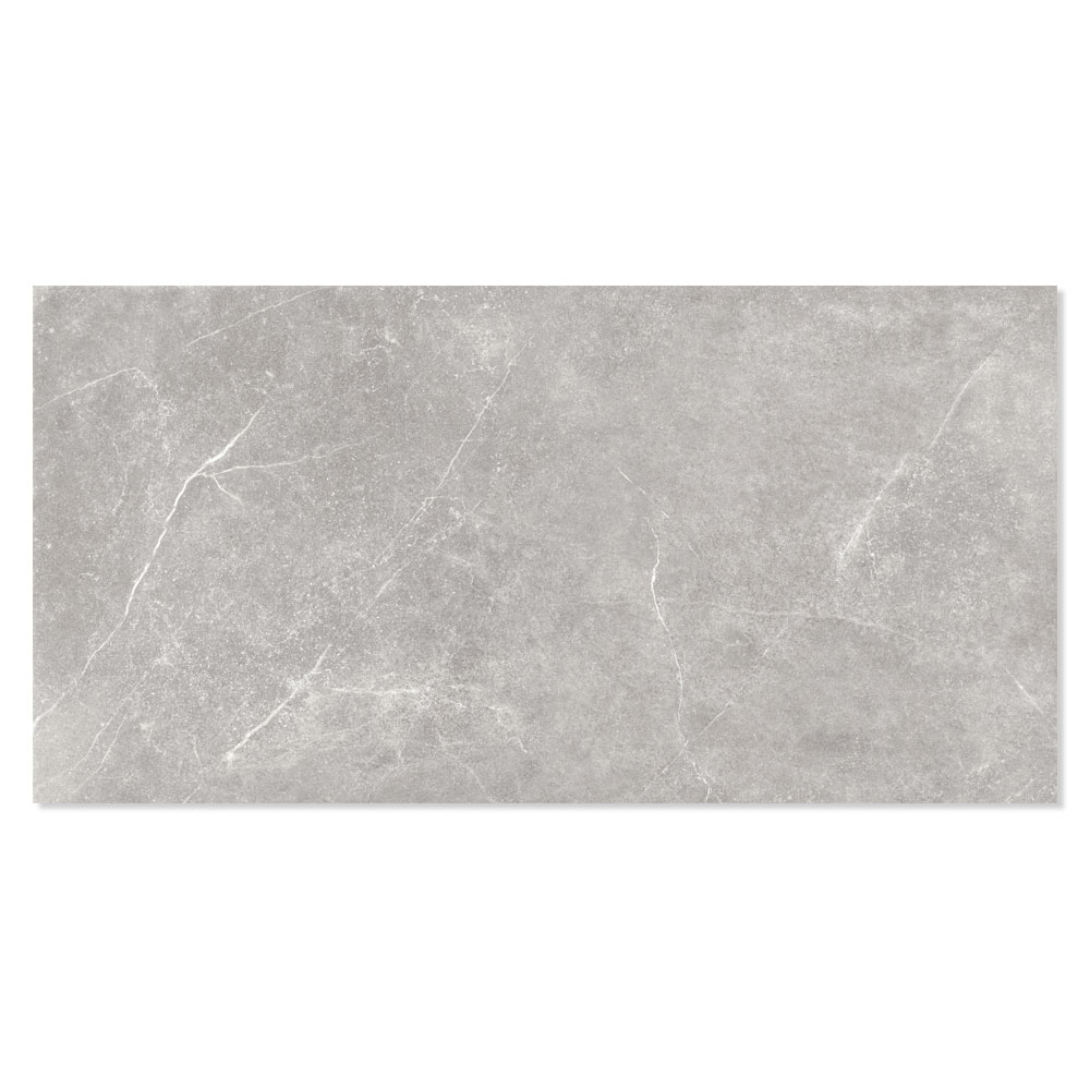 Marmor Klinker Marblestone Lysegrå Mat 90x180 cm | Hill Ceramic®