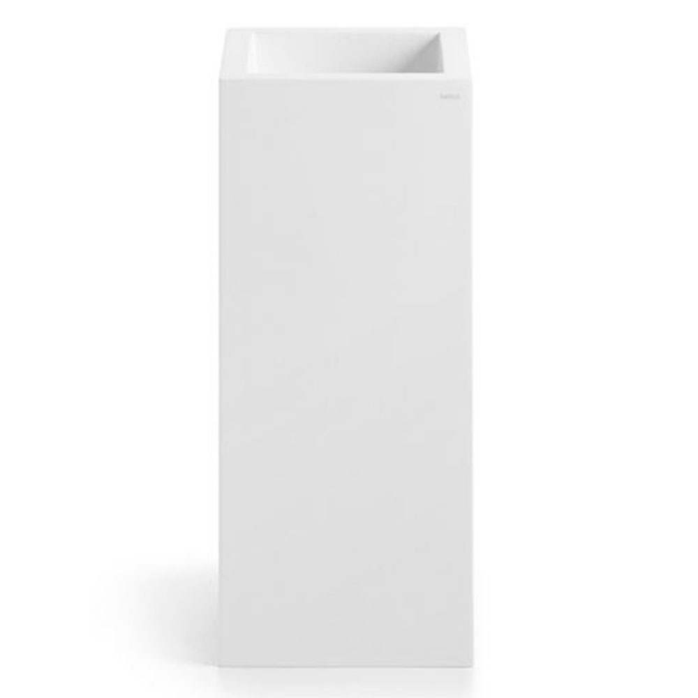 Bathco Håndvask Solid Surface Cuadrado Hvid | Hill Ceramic®
