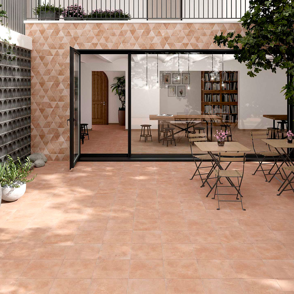 Klinker Cascine Cotto Mat 33x33 cm | Hill Ceramic®