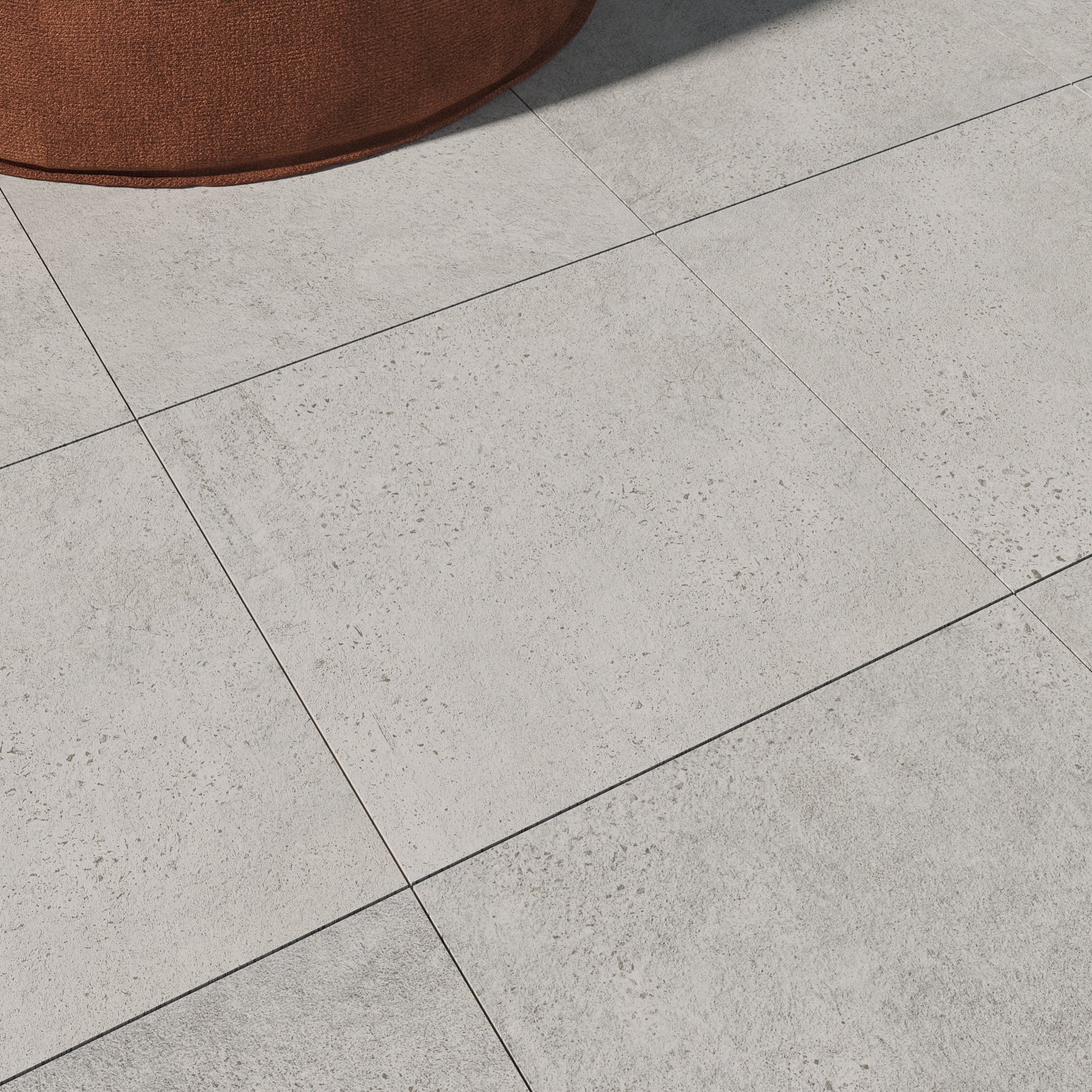 Udendørs Klinker Vårsten Lysegrå Mat 60x60 cm Tykkelse 20 mm