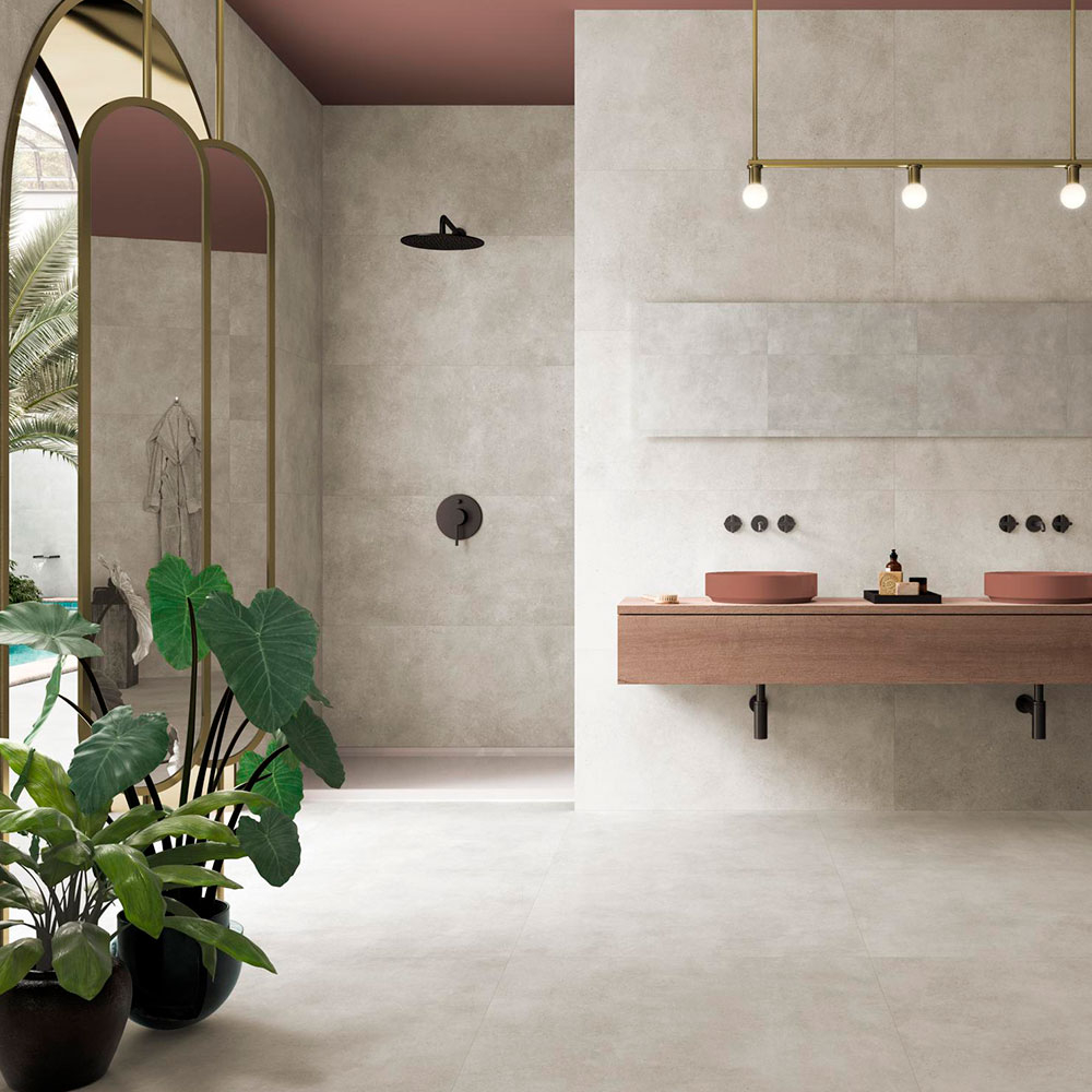 Klinker Earthstone Beige Mat 60x120 cm | Hill Ceramic®