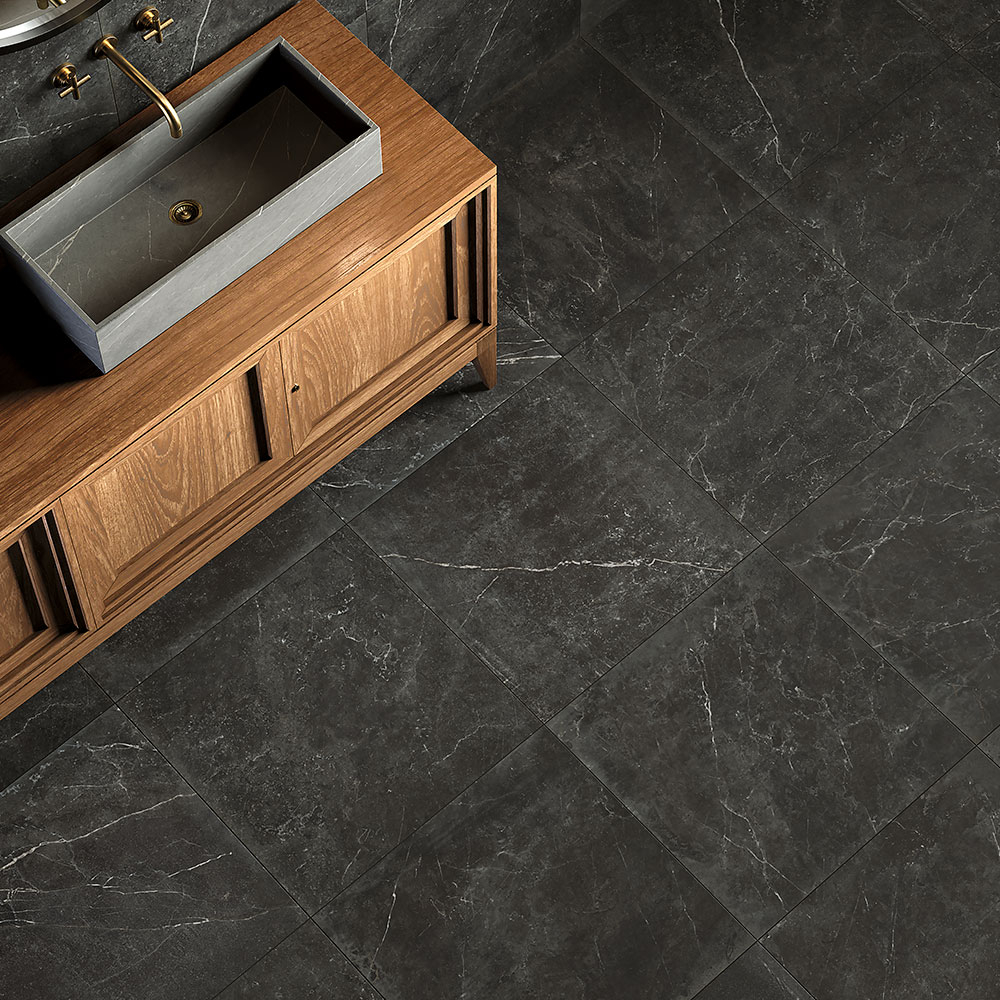 Unicomstarker Klinker Evostone Graphite Mat 60x60 cm | Hill Ceramic®