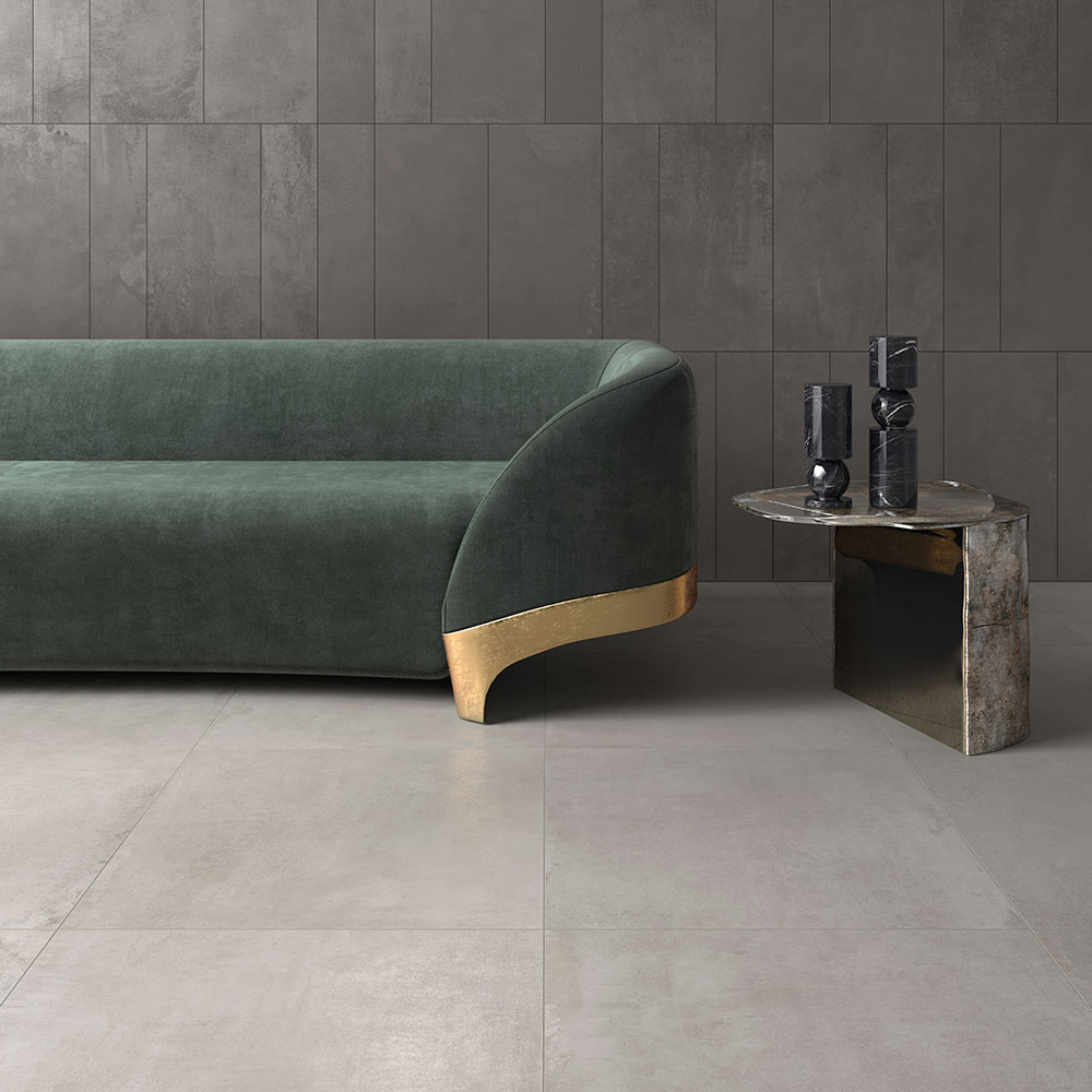 Unicomstarker Klinker Oxid Titanium Mat 60x60 cm | Hill Ceramic®