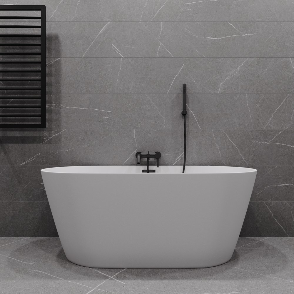 Armatur til Badekar Sort Matt | Hill Ceramic®