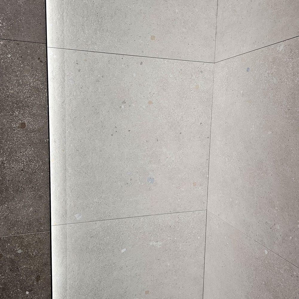 Klinker Glamstone Lysegrå Mat 60x120 cm | Hill Ceramic®