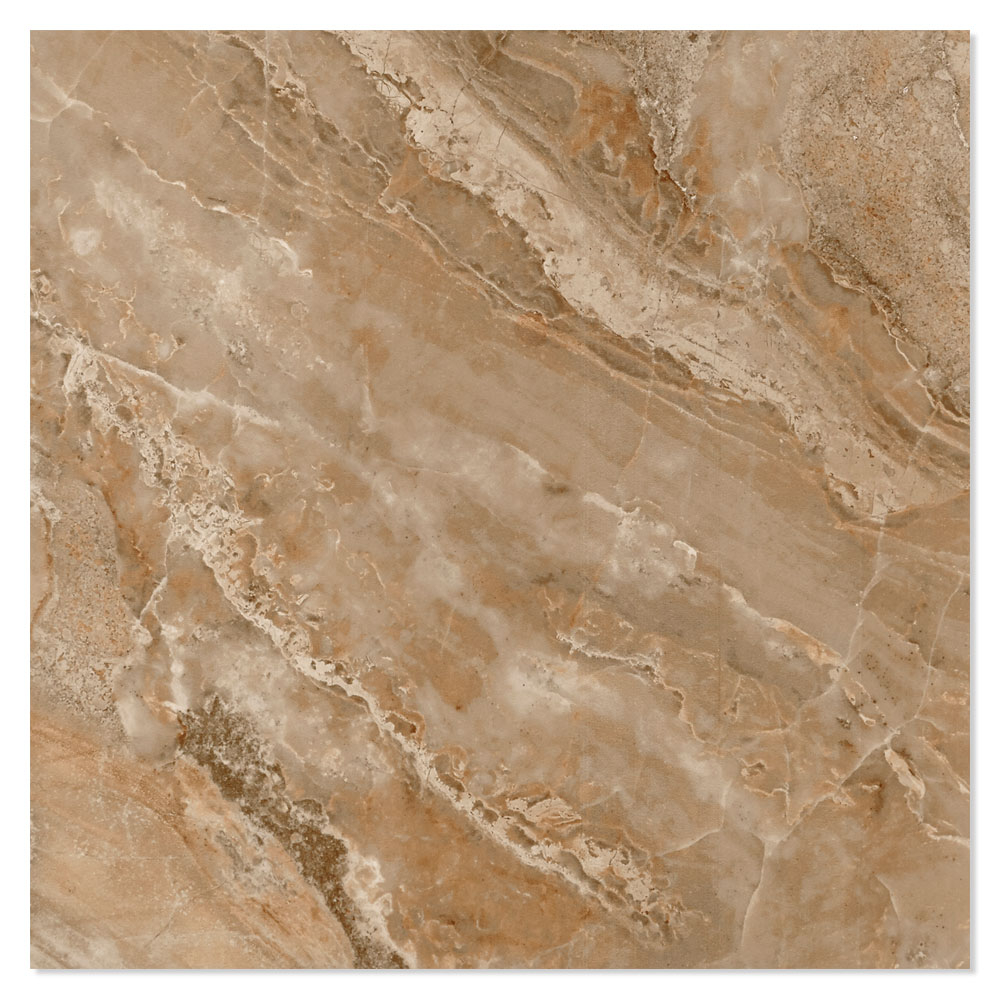 Marmor Klinker Aura Brun Blank 45x45 cm | Hill Ceramic®
