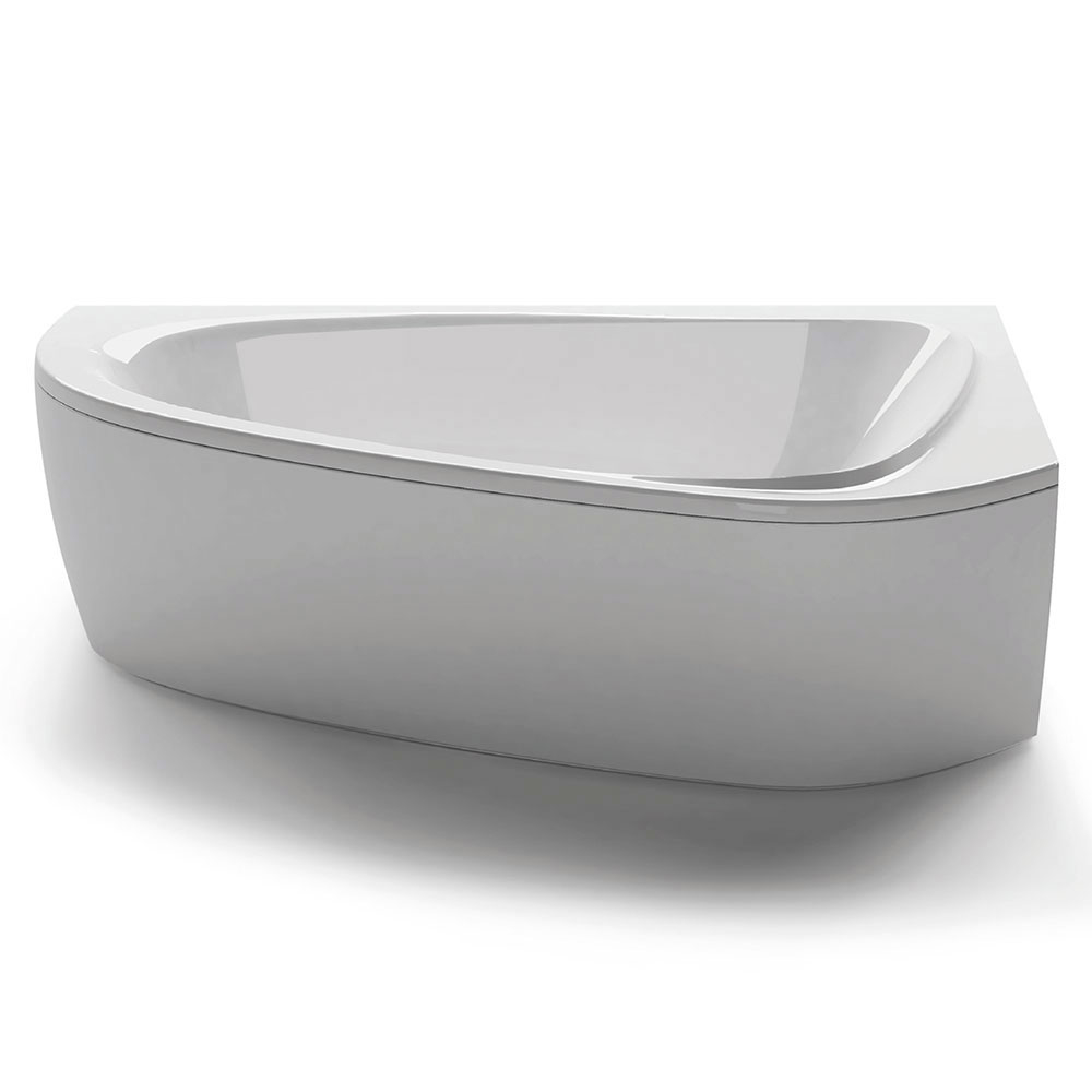 Ravak Badekar Love Story II Højre Hvid med Badekarben og Badevandløb ...