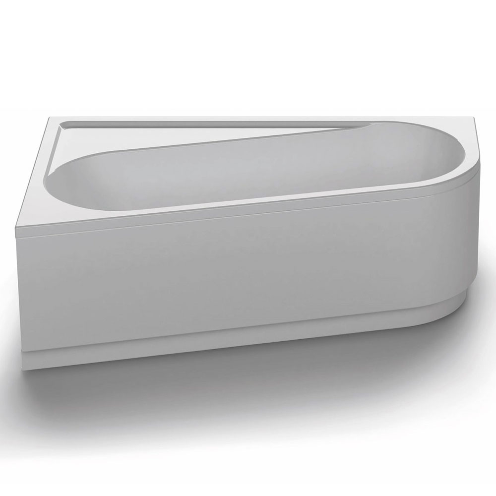 Ravak Badekar Chrome Venstre Hvid 160x105 cm med Badekarben og ...