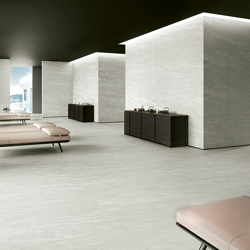 Unicomstarker Klinker Cosmic Grey Mat 60x60 cm | Hill Ceramic®