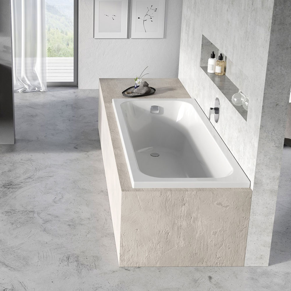 Ravak Badekar Chrome Hvid 160x70 cm med Badekarben og Badevandløb med ...