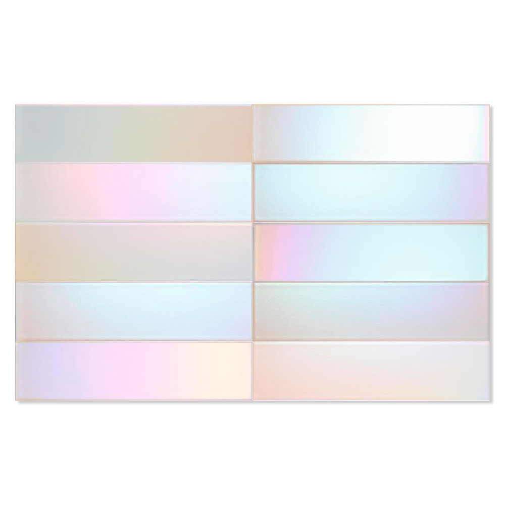 Dune Vægflise Flat Iris Mat 8x30 cm | Hill Ceramic®