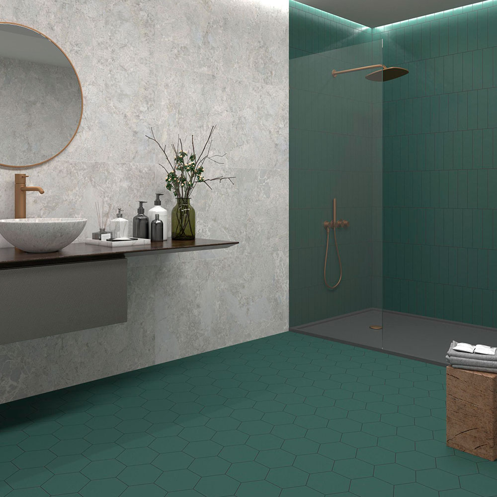 Dune Klinker Amazonite Pearl Satin Mat 60x120 cm | Hill Ceramic®