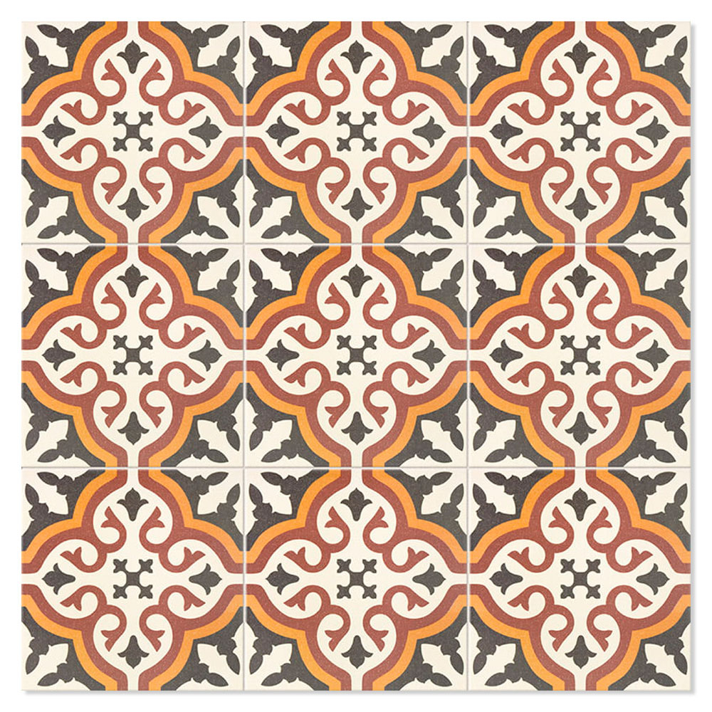 Mainzu Klinker Victorian Centro Gothic Mat 20x20 cm | Hill Ceramic®