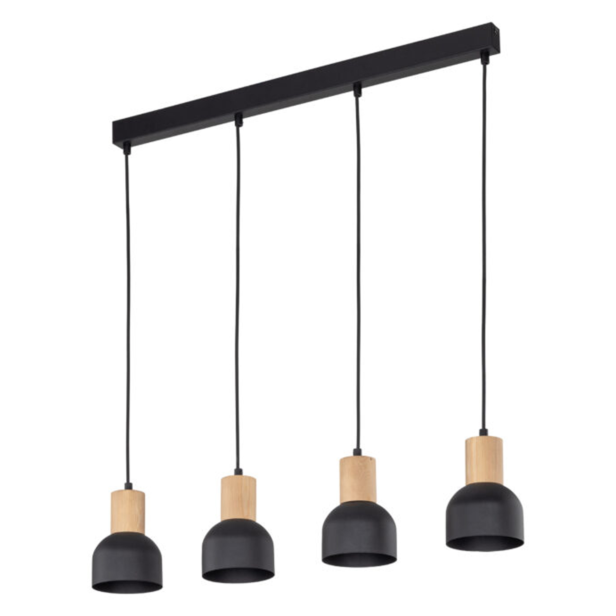Hængende Lampe Måneskin Quadro Sort Mat | Hill Ceramic®