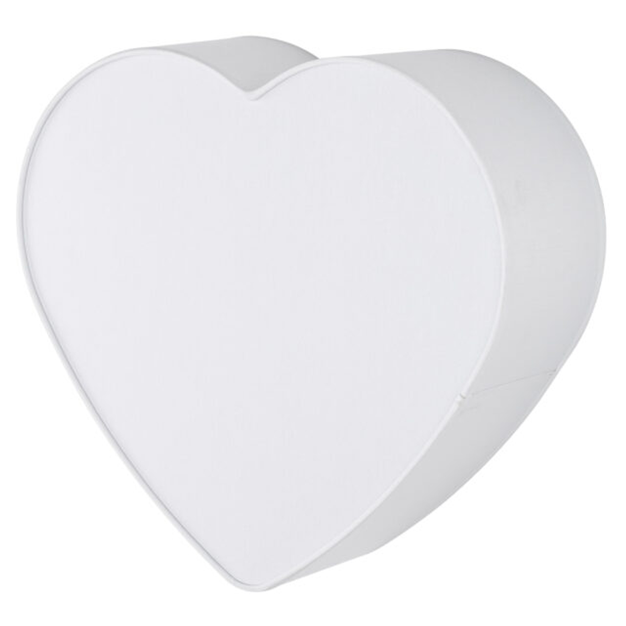 Væg-/Loftlampe Hjerte Hvid Mat | Hill Ceramic®