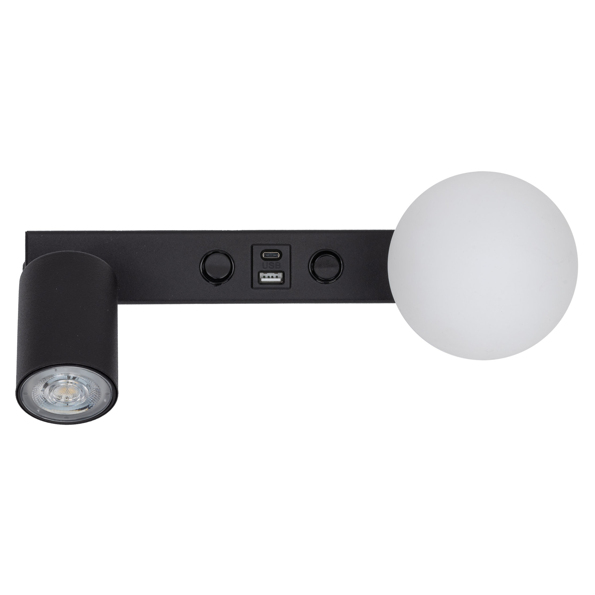 Væglampe Rymd USB Hvid Matt | Hill Ceramic®