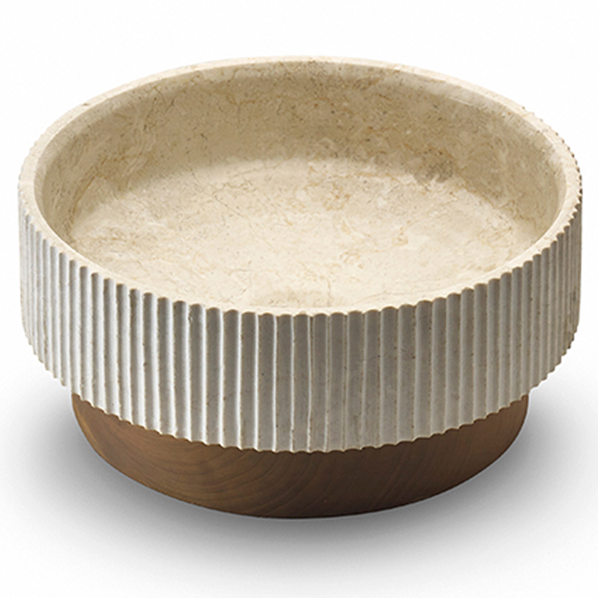 Bathco Håndvask Stone Mappi Beige 36 cm | Hill Ceramic®