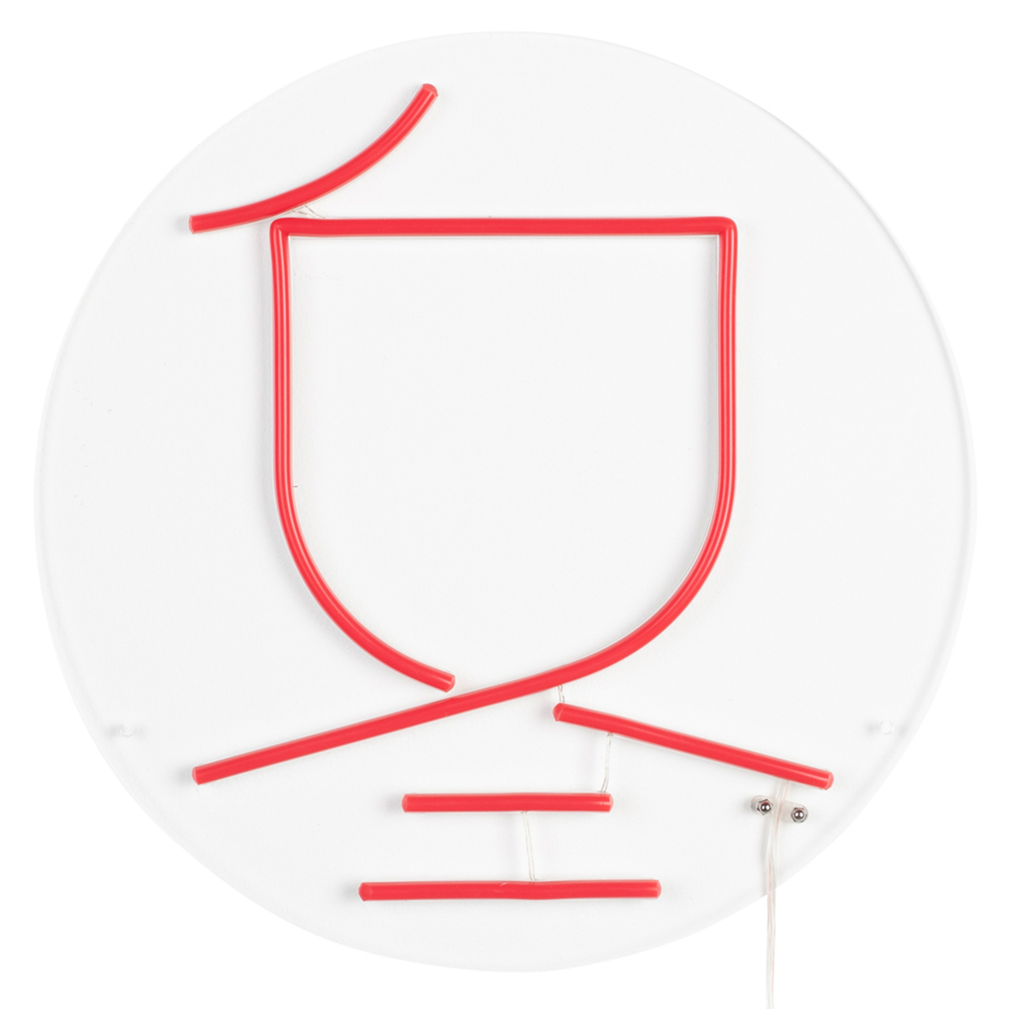 Dutchbone Væglampe Neon Vinter Sya Orange | Hill Ceramic®