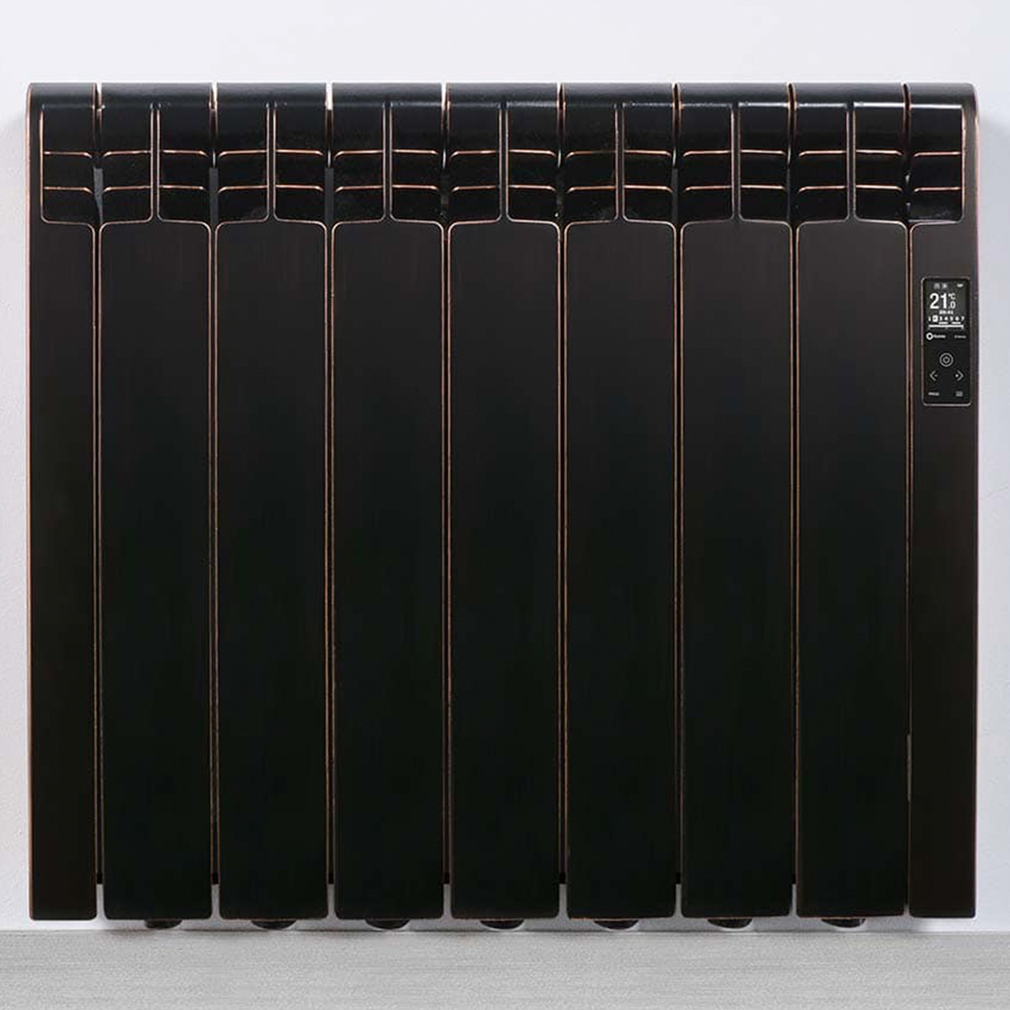 Rointe El Radiator 770 W Wi-Fi D Series Sort Kobber | Hill Ceramic®