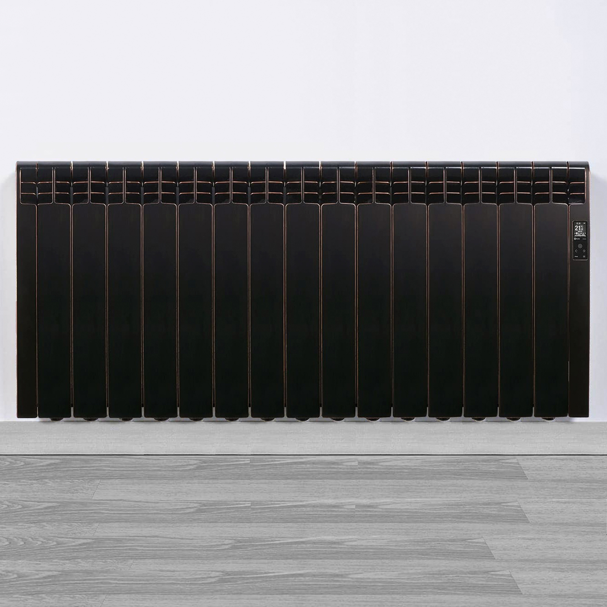 Rointe El Radiator 1600 W Wi-Fi D Series Sort Kobber | Hill Ceramic®