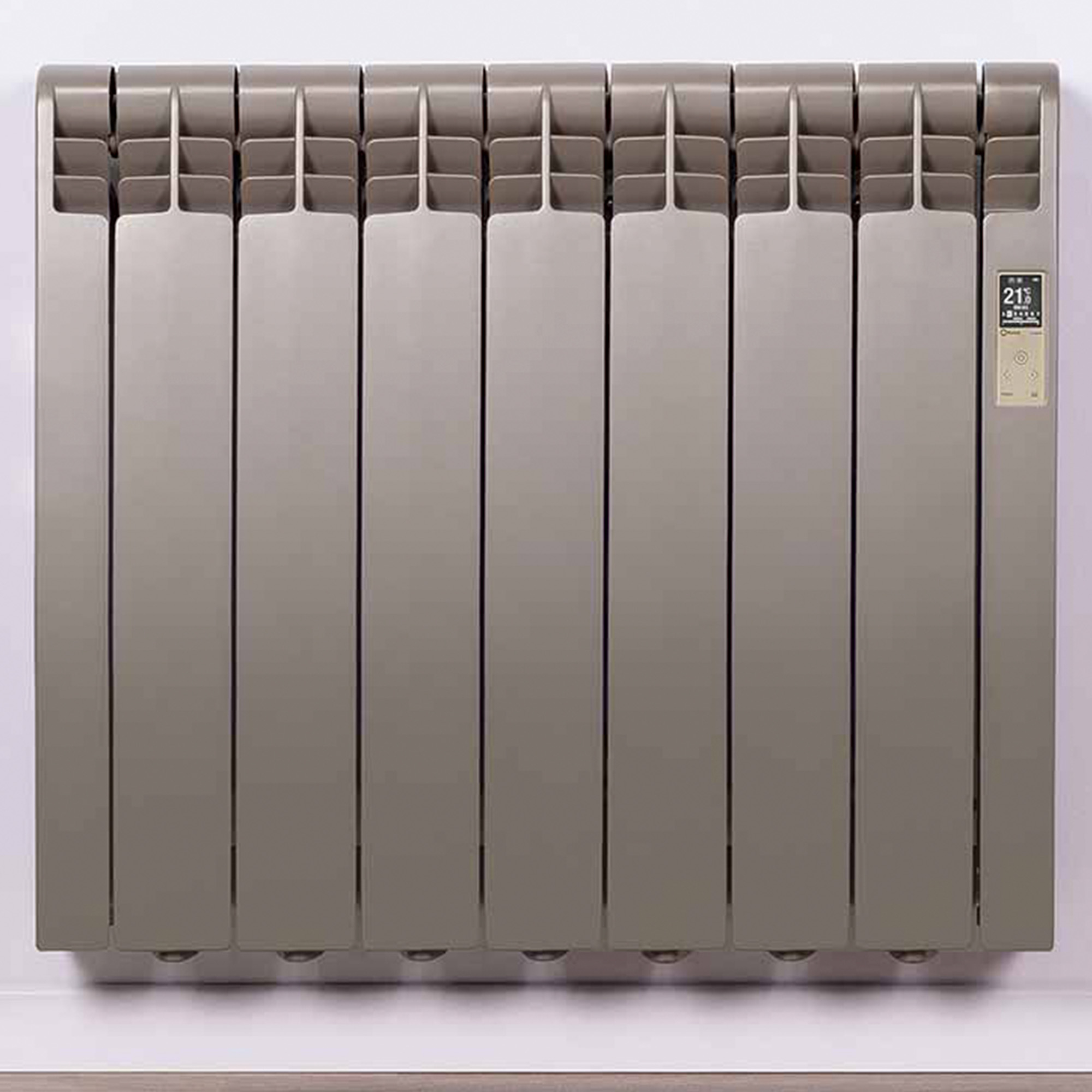 Rointe El Radiator 770 W Wi-Fi D Series Mørk Beige | Hill Ceramic®