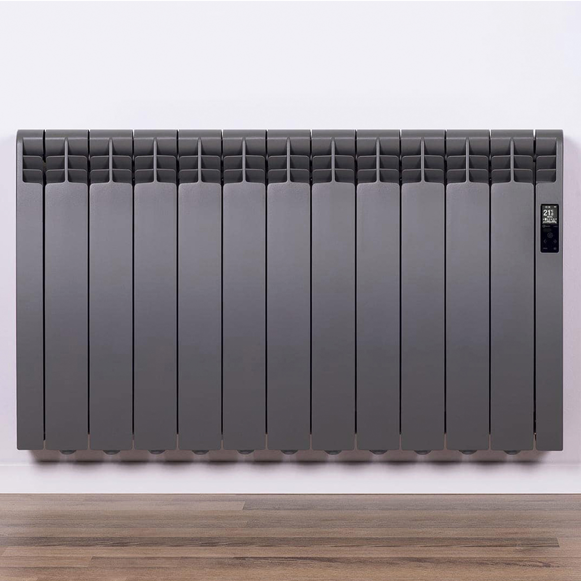 Rointe El Radiator 1210 W Wi-Fi D Series Mørkegrå | Hill Ceramic®