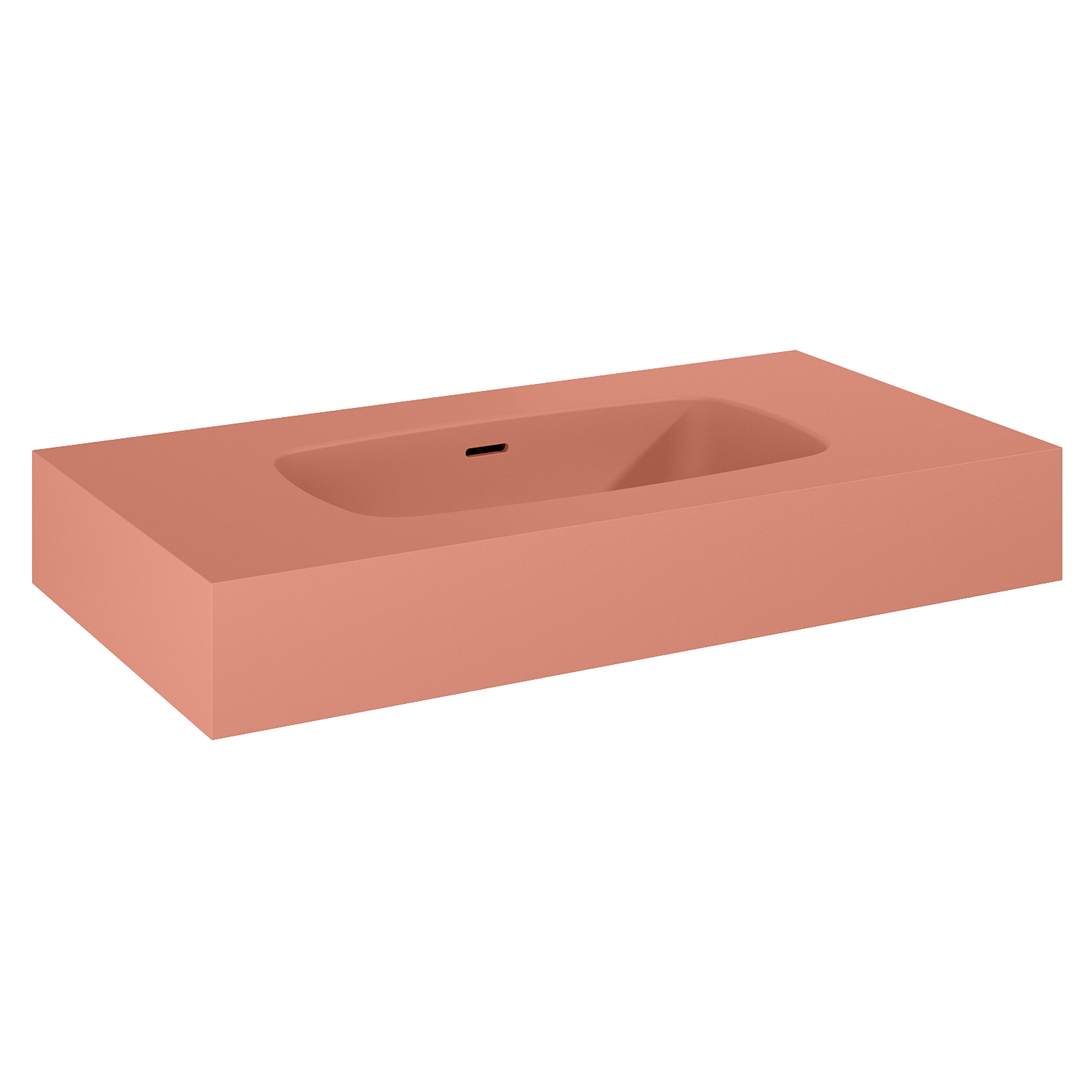 Håndvask Luvo Rosa Mat 80 cm | Hill Ceramic®