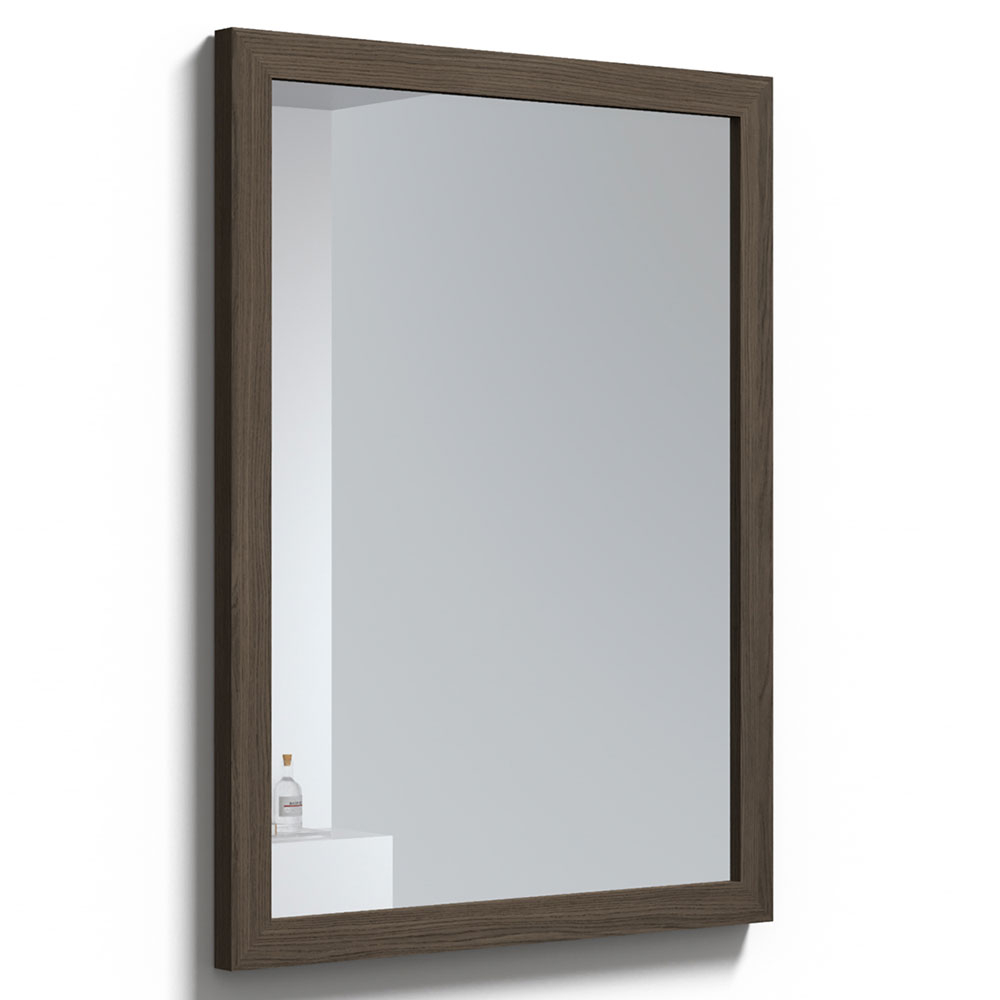 Spejl Craftwood Egfaner Smoked Oak Matt 60x80 cm | Hill Ceramic®