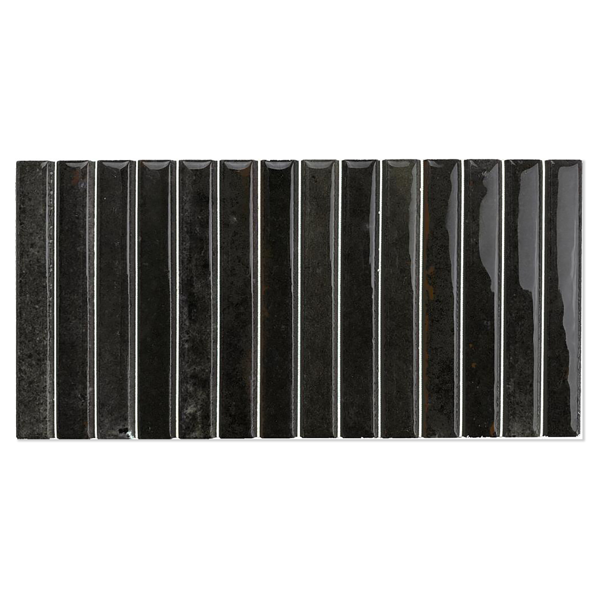 Dune Vægflise Kit-Kat Nat Blank 11.5x23 cm | Hill Ceramic®