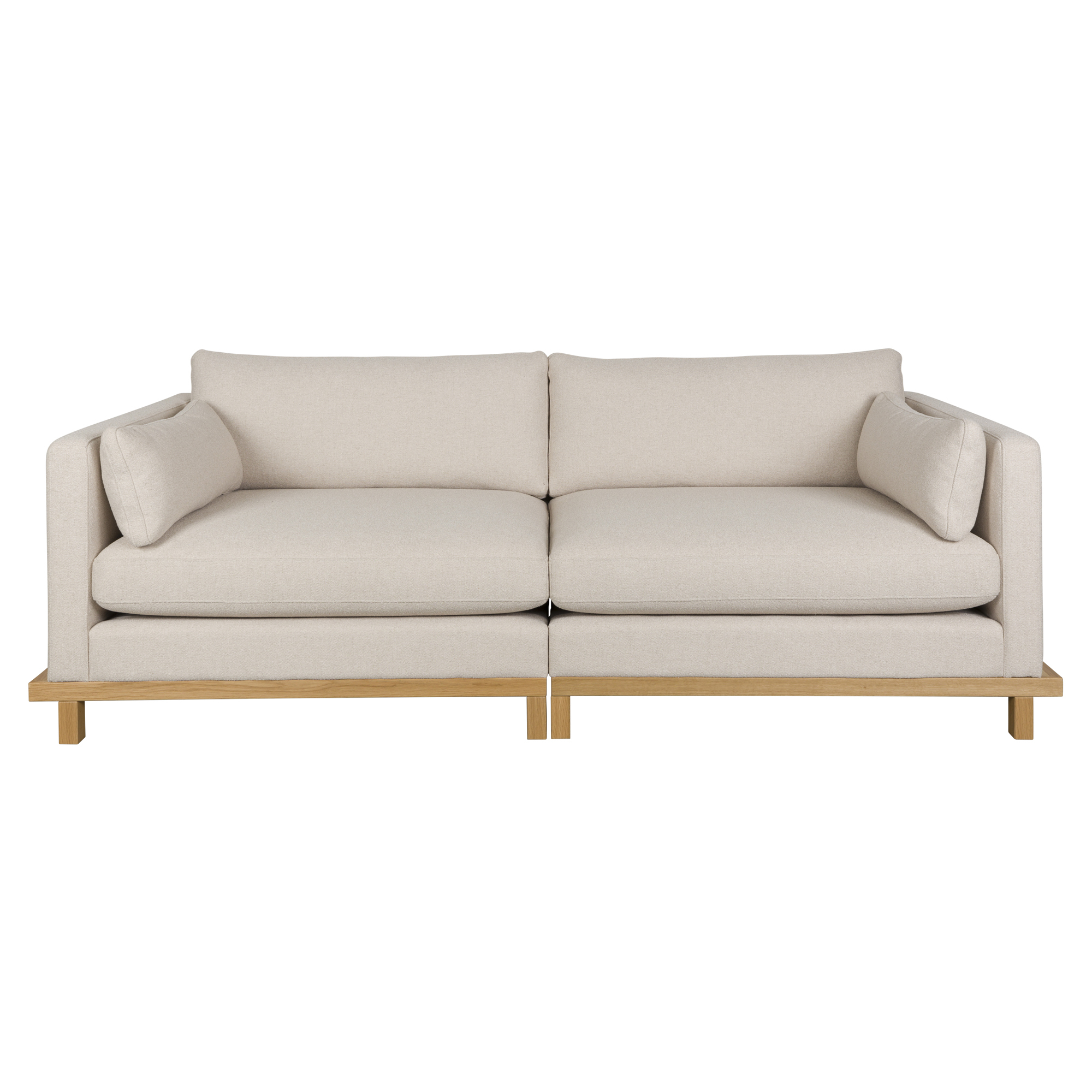 Zuiver Sofa 3-Personers Blossom Sand, Eg | Hill Ceramic®