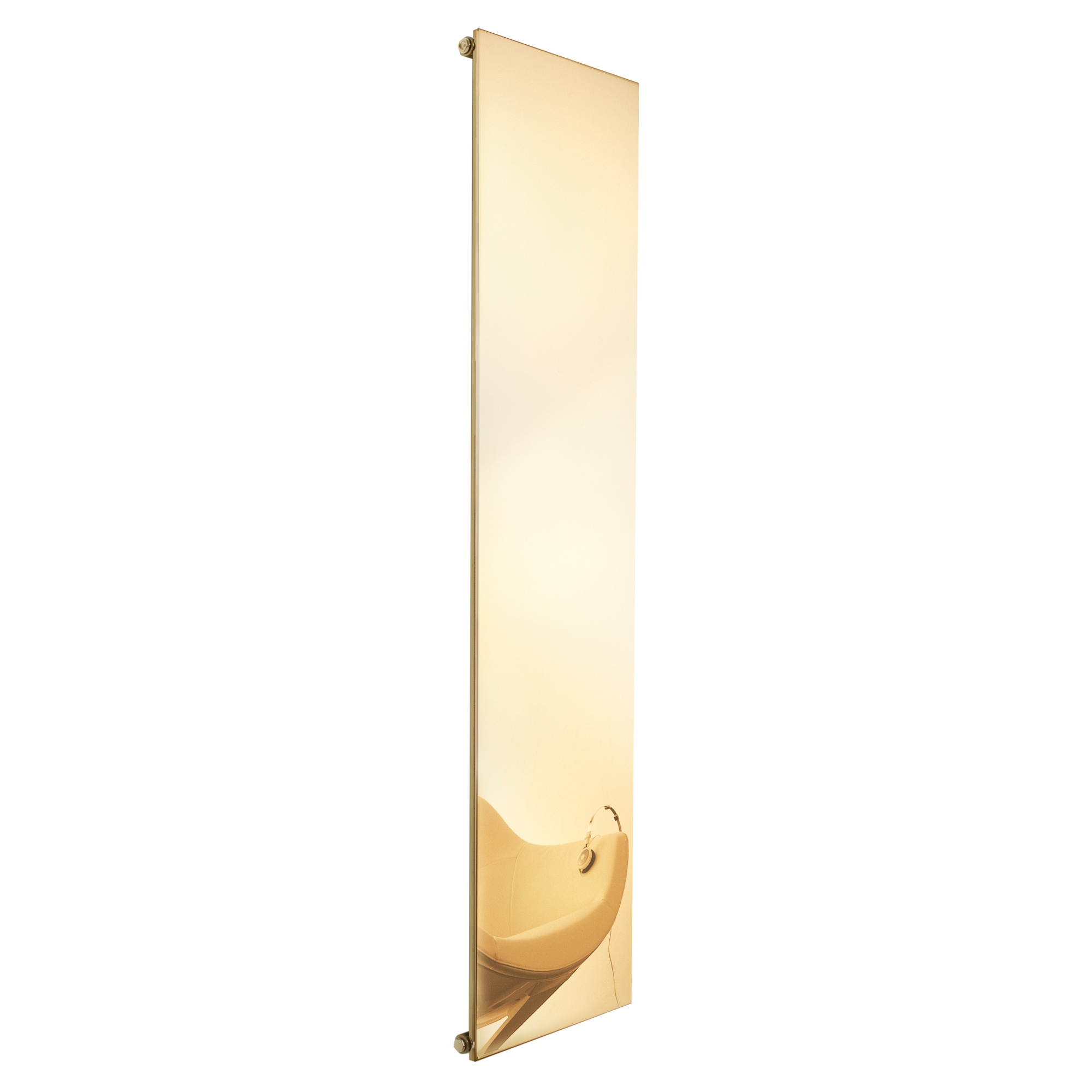 Radiator 595 W Ice Inox Reflex Guld | Hill Ceramic®