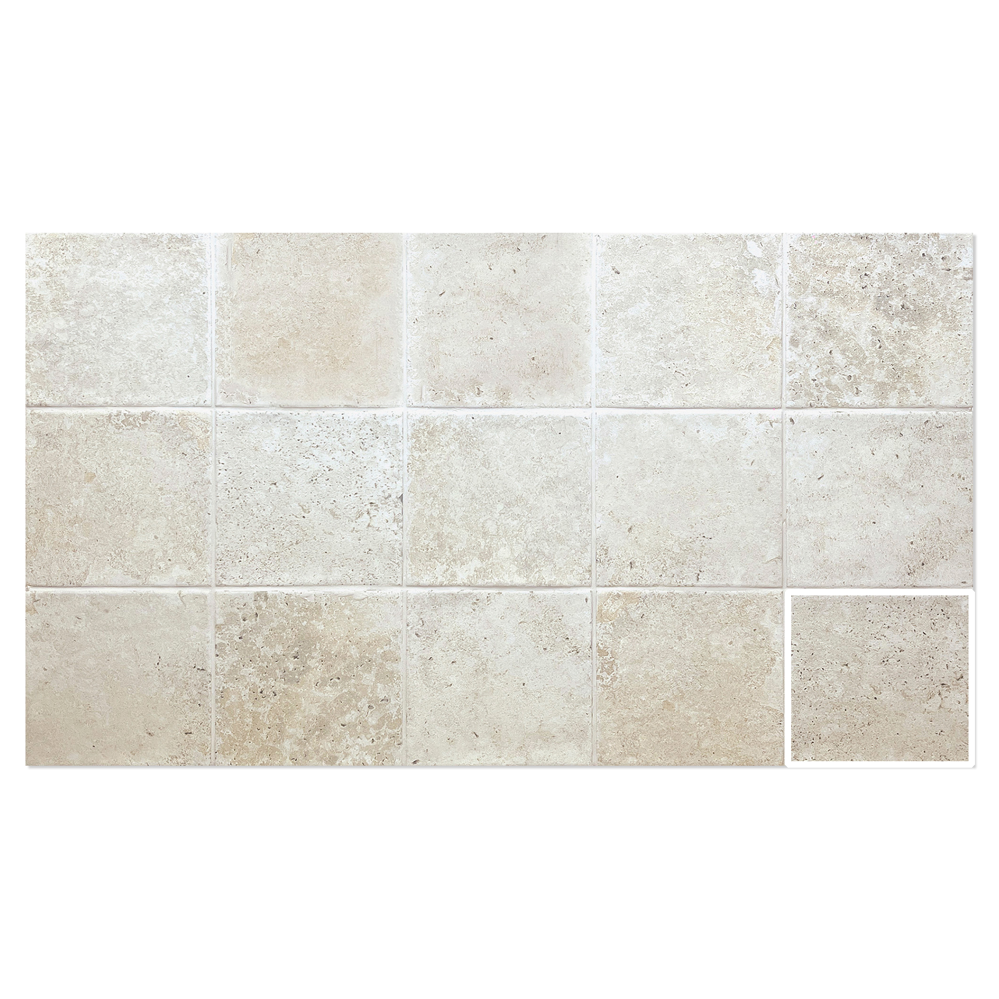 Klinker Arenis Beige Mat 12x12 cm | Hill Ceramic®