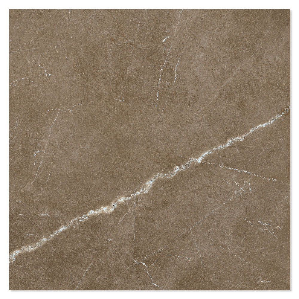 Marmor Klinker Bottocino Brun Mat 60x60 cm | Hill Ceramic®