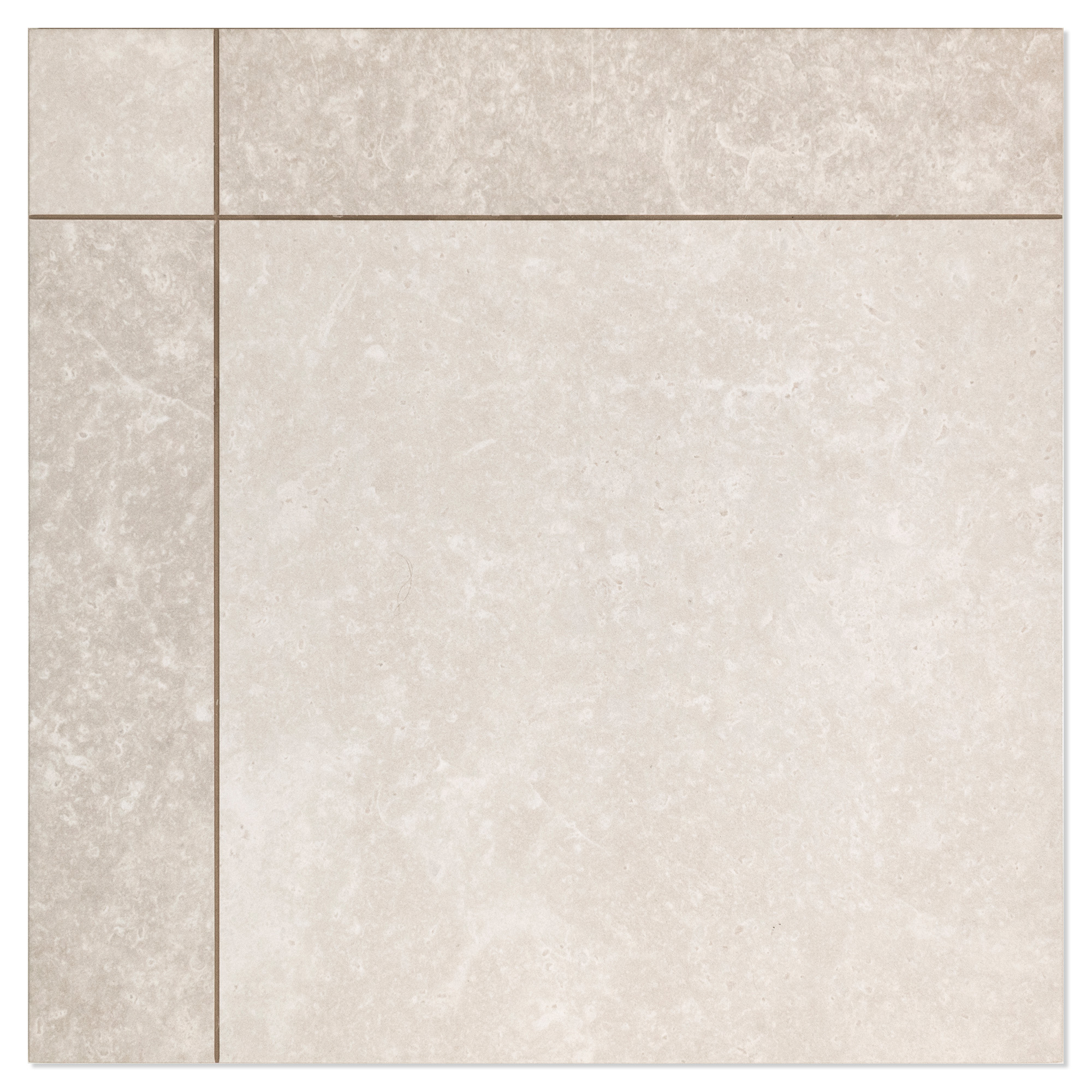 Marmor Klinker Cadence Elfenben Mat 44x44 cm | Hill Ceramic®